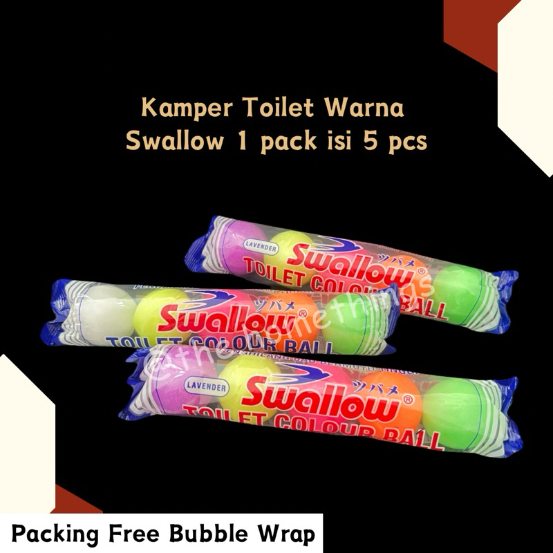 Jual @the.homethings - KAMPER TOILET WARNA SWALLOW ISI 5 PCS / KAMPER ...