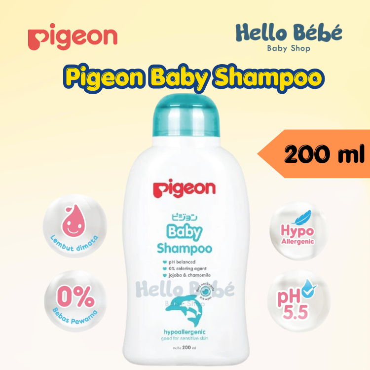 Jual Pigeon Baby Shampoo Chamomile 200ML | Shopee Indonesia