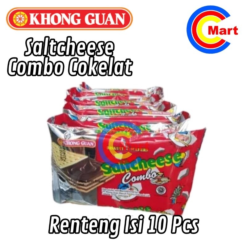 Jual [PACK/RENTENG] GROSIR KHONG GUAN SALTCHEESE COMBO / COMBOCIZ PACK ...