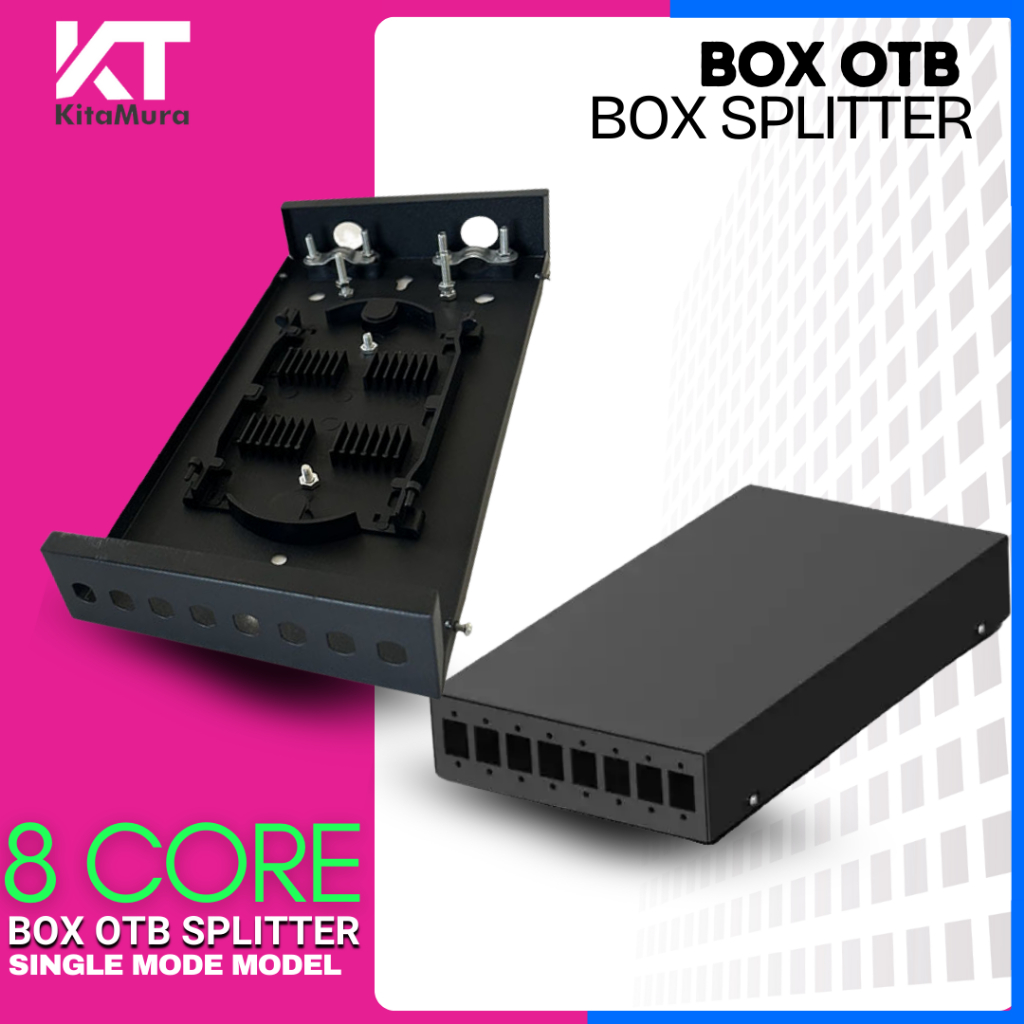 Jual OTB 8 CORE SC UPC / ODF/ FTTH SINGLE MODE / FIBER OPTIC TERMINAL ...