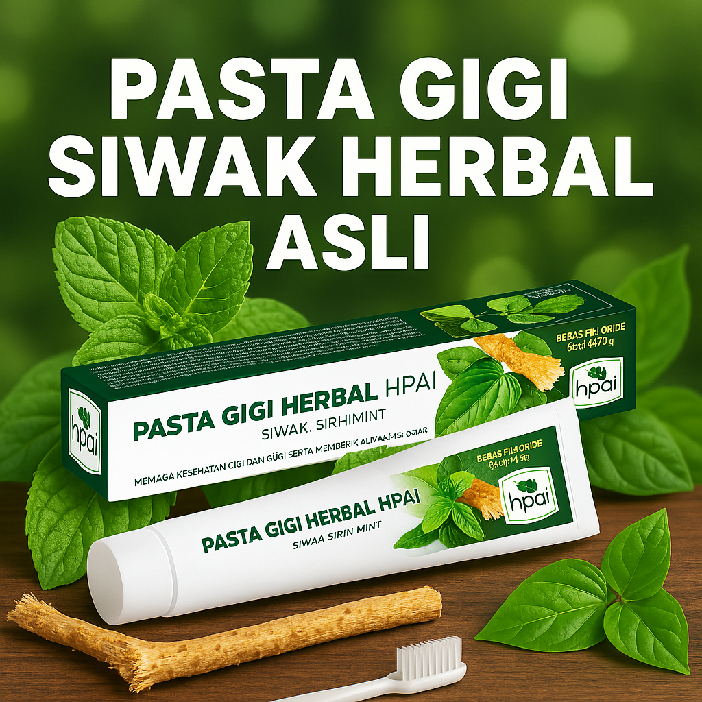 Jual PASTA GIGI HERBAL SIWAK HNI HPAI 120GR | Shopee Indonesia