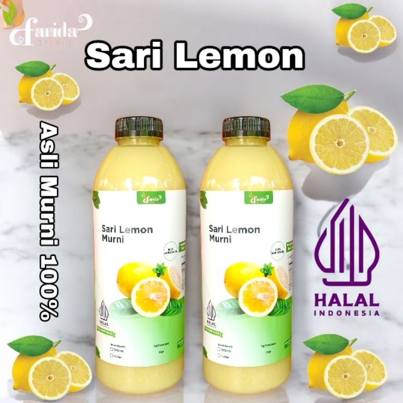 Jual Sari Lemon Murni 500ml/Murni Sari Lemon 500ml | Shopee Indonesia