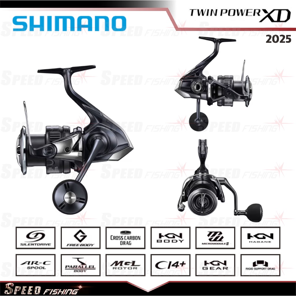Jual Reel Shimano Twin Power XD 2025 3000 4000 5000 Spinning | Shopee Indonesia