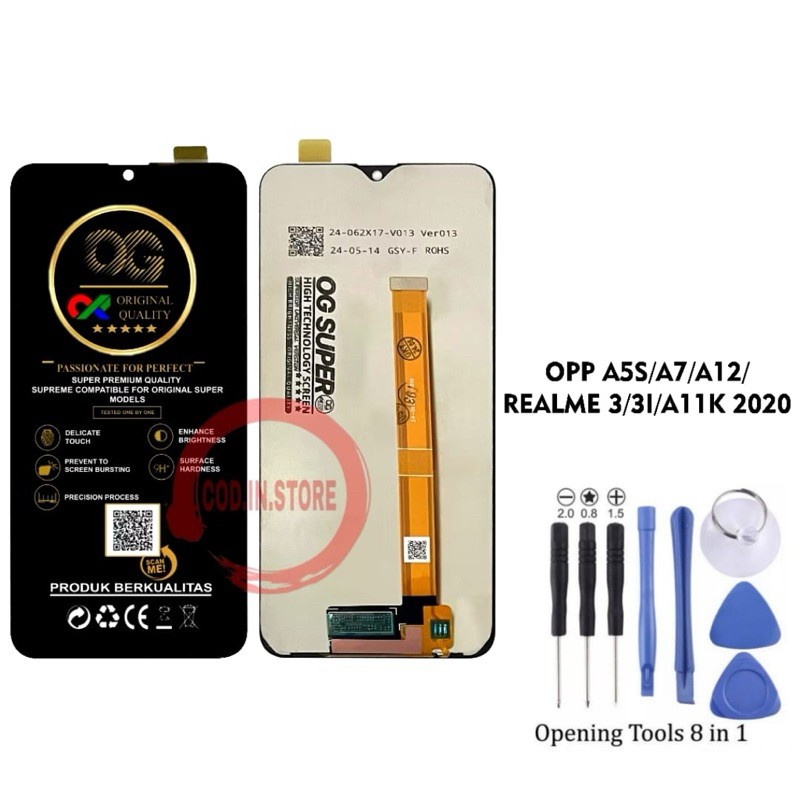 Jual LCD Untuk Oppo A5s / A7 / A12 / A11K / Realm 3 LCD fullset | Shopee Indonesia