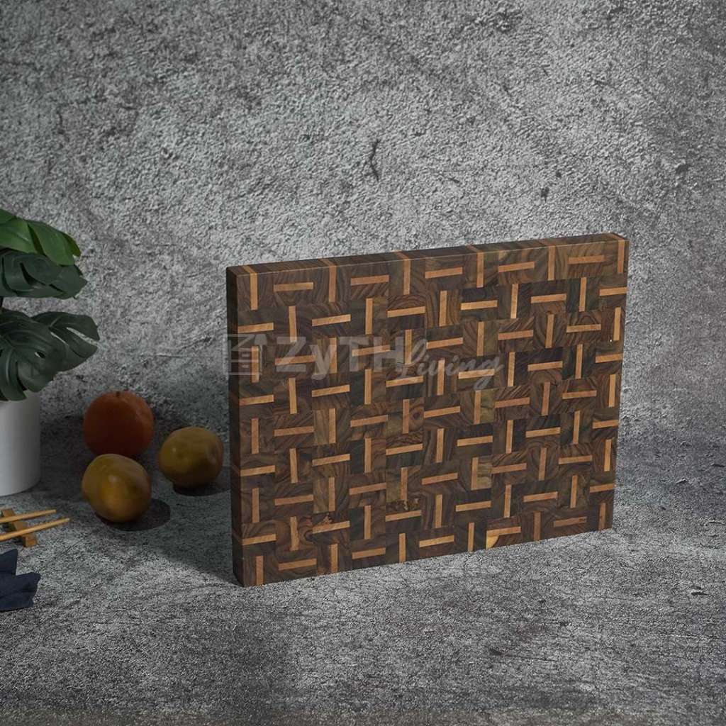 Jual Talenan Kayu Jati Sono Estetik Motif Kepang By Zyth Living ...