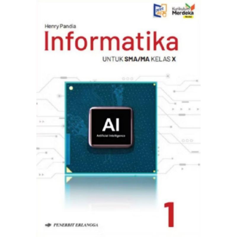 Jual BUKU INFORMATIKA KELAS 10 SMA/MA KURIKULUM MERDEKA REVISI ERLANGGA | Shopee Indonesia