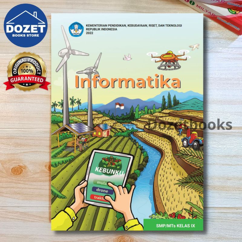 Jual Buku Informatika Kelas 9 SMP/MTs Kurikulum Merdeka DIKNAS | Shopee Indonesia