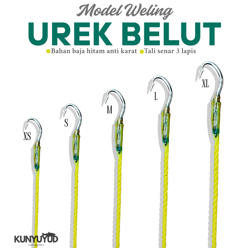 Jual Kail Pancing Belut Model Weling - Pancingan Urek Belut Sawah Ampuh ...