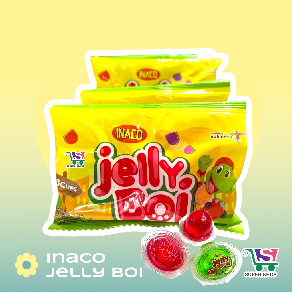 Jual Inaco Jelly Boi Agar Jeli Renceng (isi 10 pc) | Shopee Indonesia