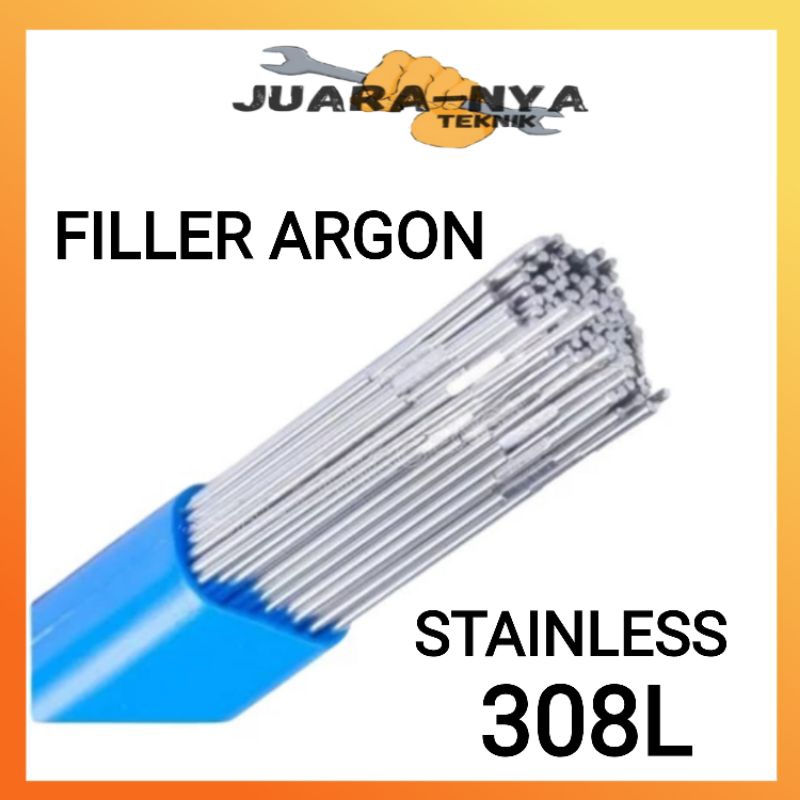 Jual Kawat Las Filler Argon Tig ER308L 2.0mm Stainless 1kg | Shopee Indonesia