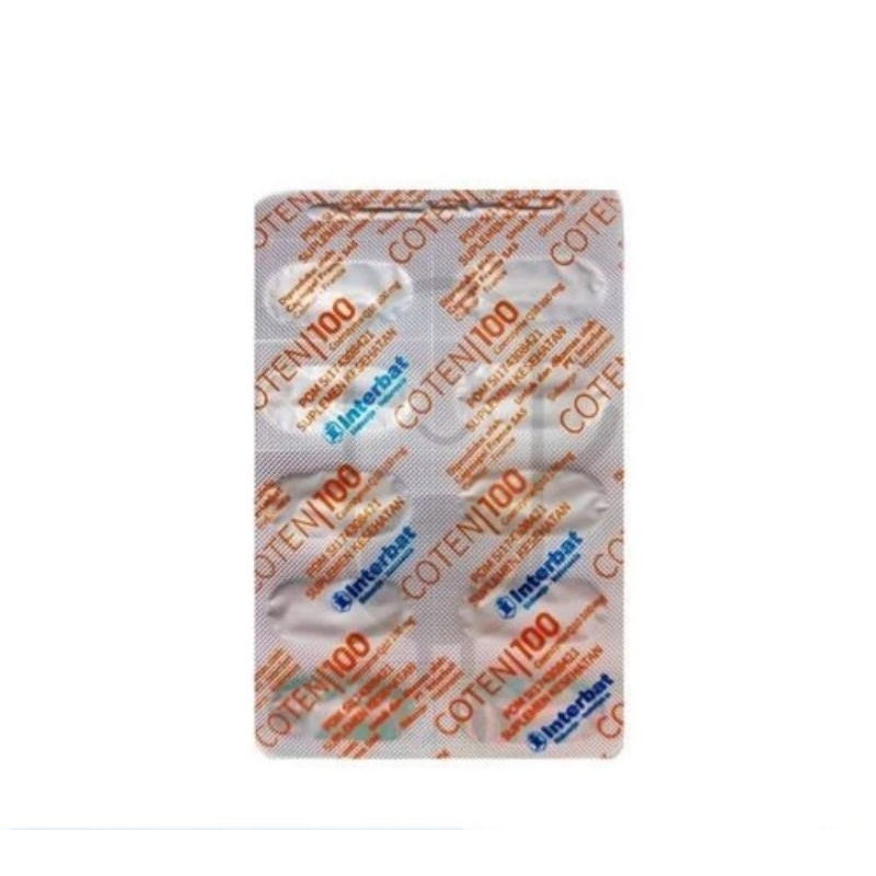 Jual Coten 100 Coenzyme Q10 100 mg 30 Kapsul - Interbat | Shopee Indonesia