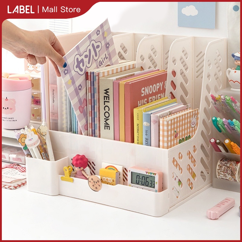 Jual Label - Rak Buku & File Organizer Meja Minimalis | Desktop ...