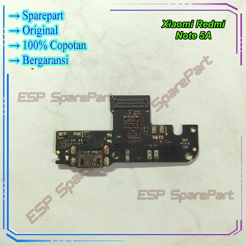 Jual Board Charger Xiaomi Redmi Note 5A Papan Konektor Cas / Casan ...
