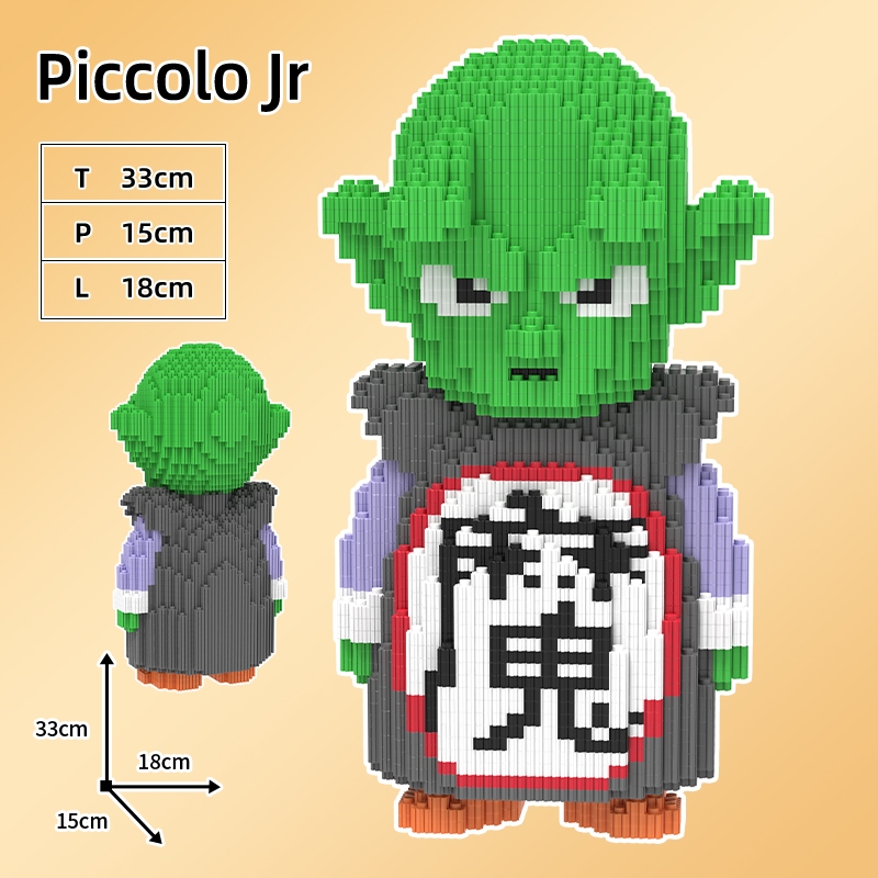 Jual (33 Cm) PEPC Toys Nano Blocks Medium Karakter Dragon Ball Piccolo ...
