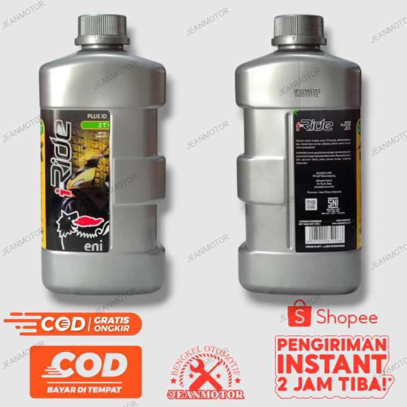 Jual Oli Samping Agip 2T Eni I-Ride Street & Touring 0,7L Oli Samping ...