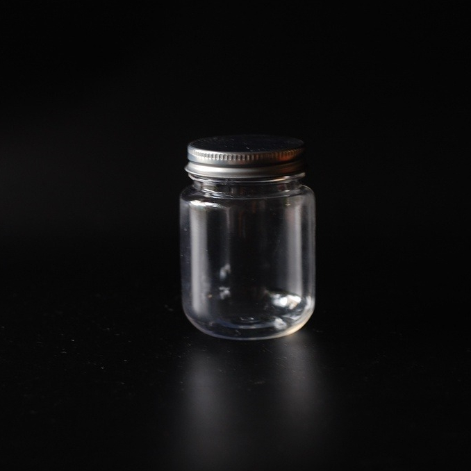 Jual JAR BULAT 200ML / TOPLES BUMBU / Toples Bulat Kecil - 200 ml ...