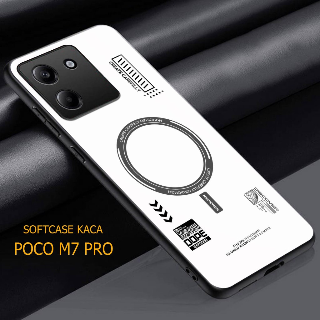Jual Case HP kaca kilau POCO M7 PRO 5G - Case Handphone POCO M7 PRO 5G ...