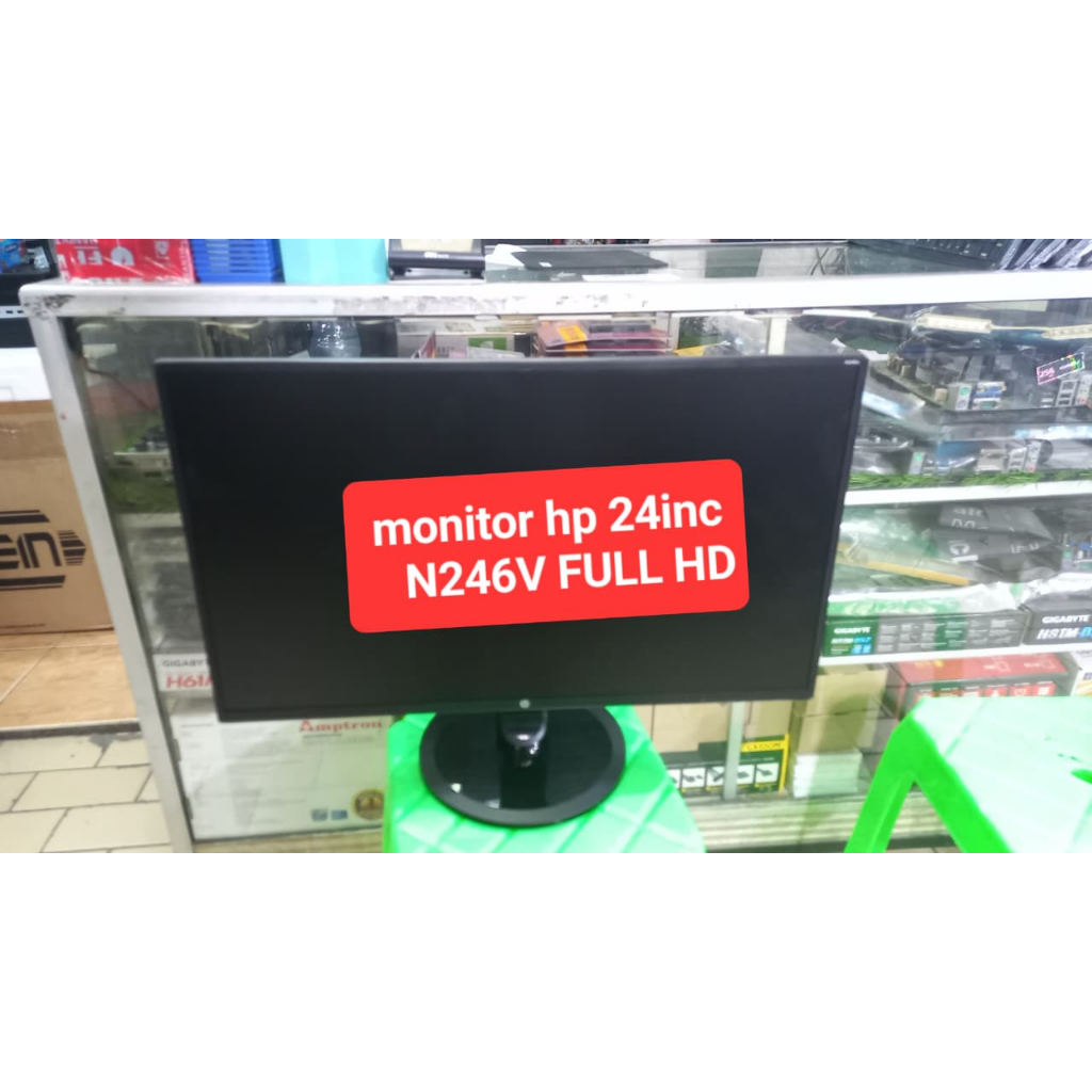 Jual MONITOR HP N246V 24INC/ MONITOR HP ZR 2440W 24INC IPS FHD | Shopee ...