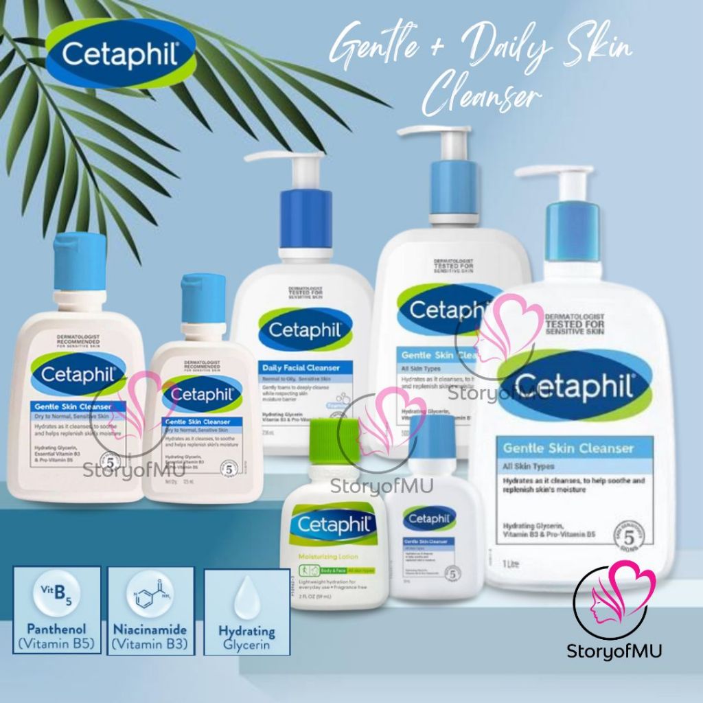 Jual StoryofMU - CETAPHIL Gentle / Daily Skin Cleanser / Moisturizing ...