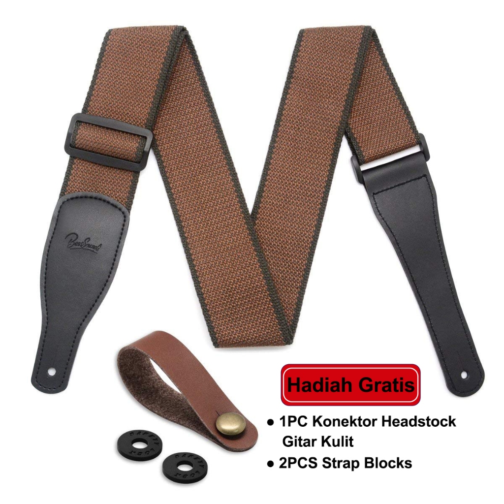 Jual BestSounds Strap Gitar Super Lembut untuk Gitar Akustik Bass ...
