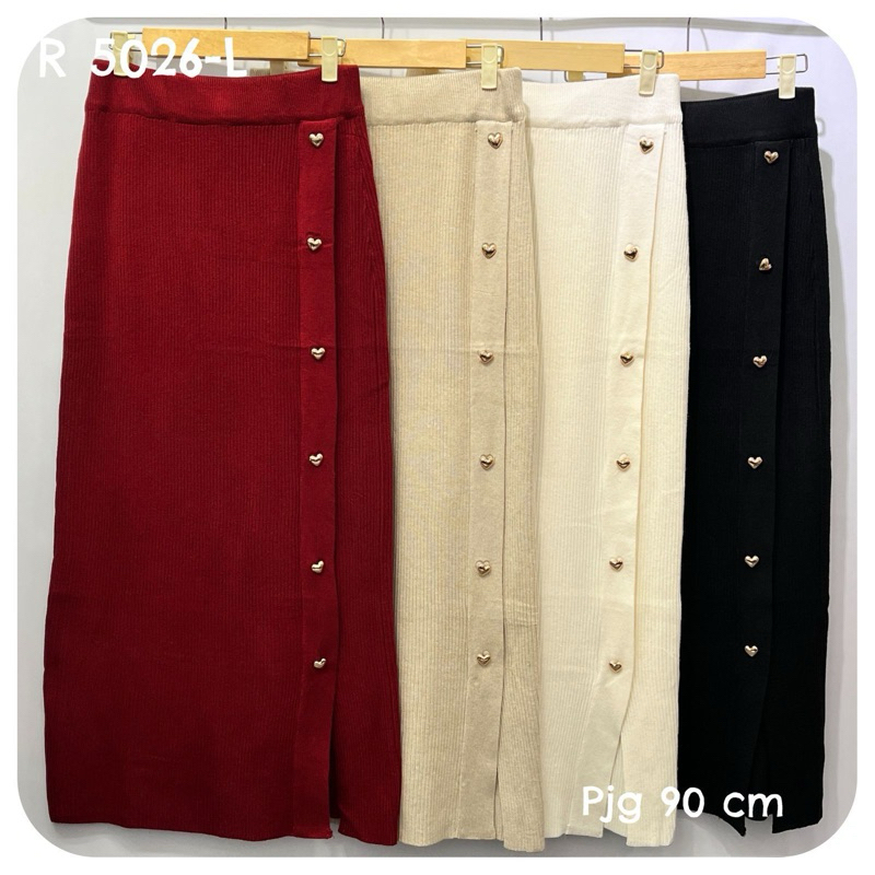 Jual ROK SPAN RAJUT WANITA R 5026-L# TERBARU CANTIK BANGET | Shopee ...