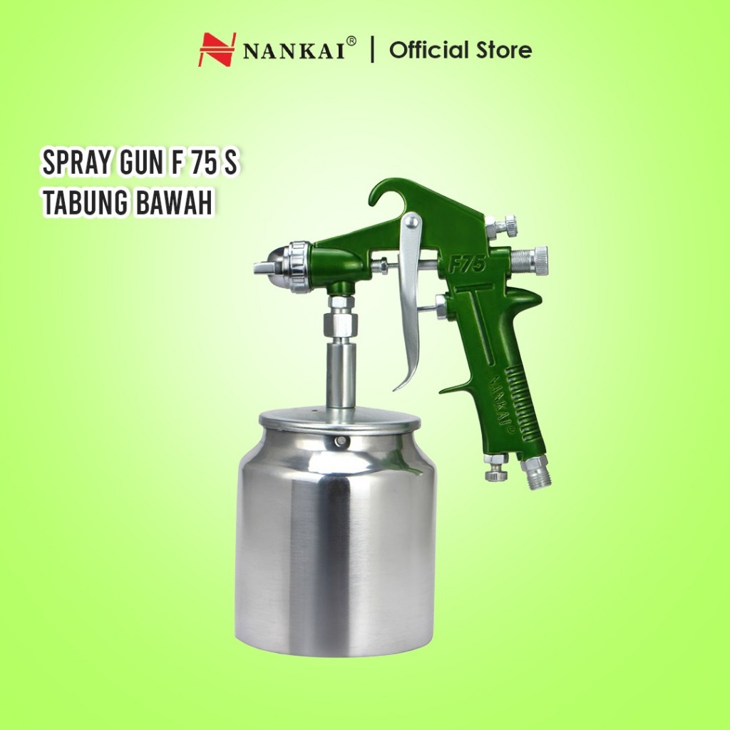 Jual SPRAY GUN F 75 S TABUNG BAWAH NANKAI | Shopee Indonesia