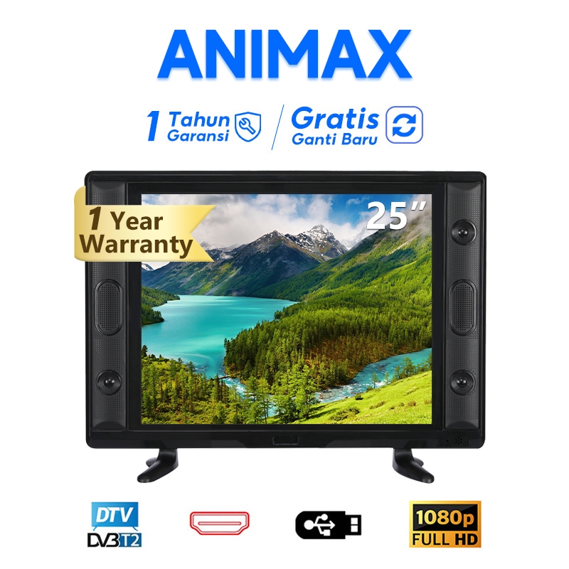 Jual Animax TV 24 inch / 25 inch HD Ready LED Televisi | Shopee Indonesia