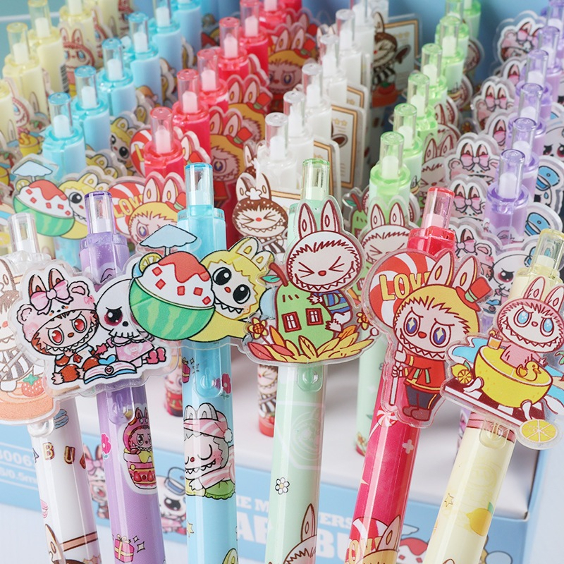 Jual Pulpen Gel Karakter Cry Baby Labubu Baby Tree Capybara Sanrio ...