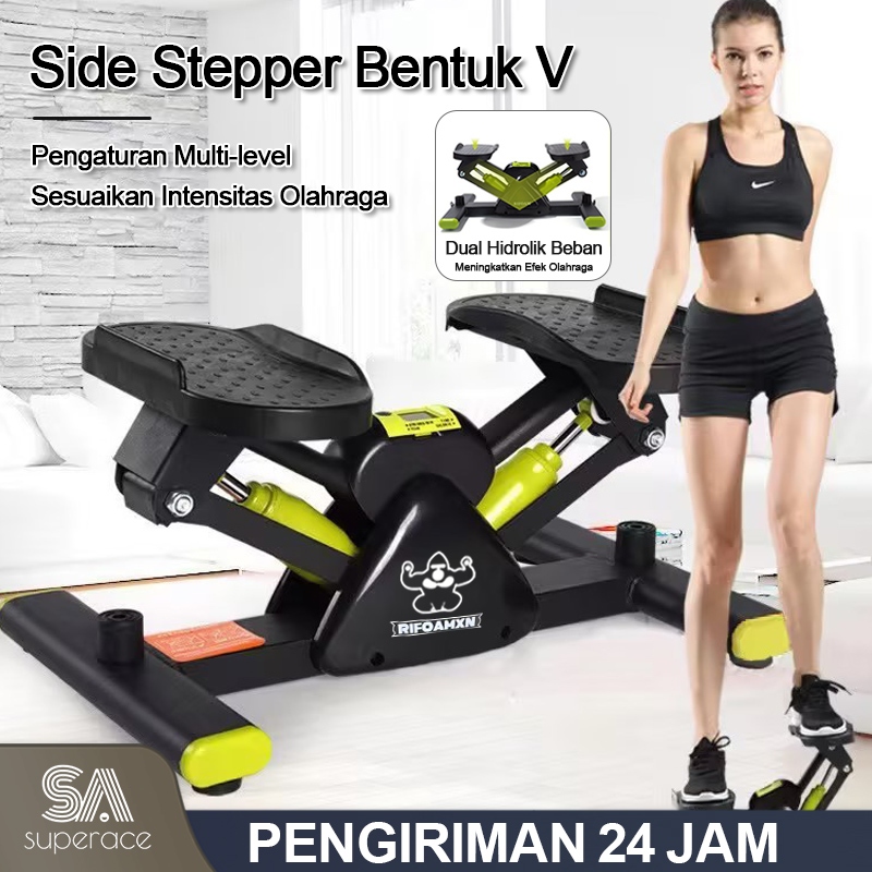 Jual Superace×RIFOAMXN Mini Side Stepper V-Stepper Walker Gliding Stepper Climber Peralatan ...