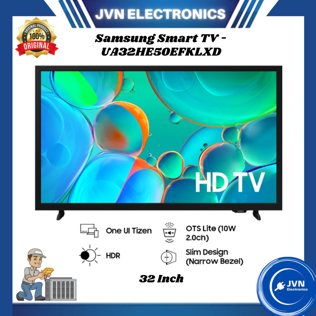 Jual Samsung 32 Inch Smart TV - UA32HE50EFKLXD | Shopee Indonesia