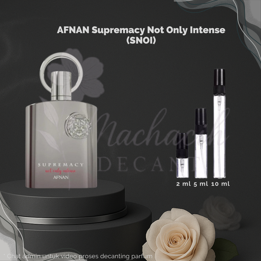 Jual Decant AFNAN Supremacy Not Only Intense (SNOI) | Shopee Indonesia