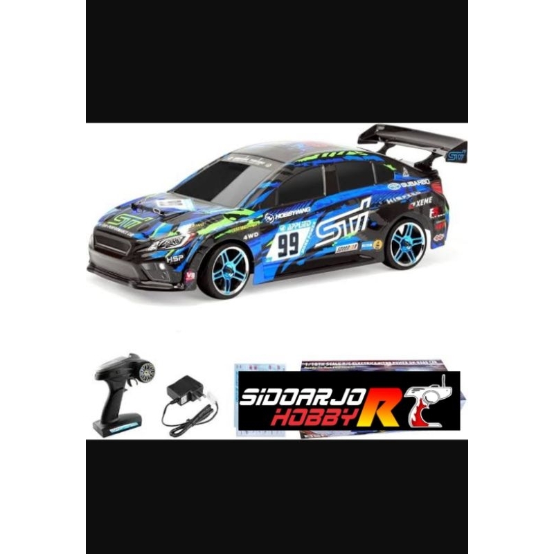 Jual RC Drift RALLY HSP Flying fish HSP FF 4WD Full propo scale 1/10 ...
