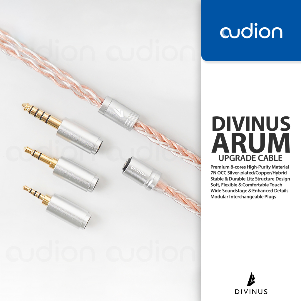 Jual DIVINUS Dong Arum | Litz 8-core 7N OCC Silver / 7N OCC Copper ...