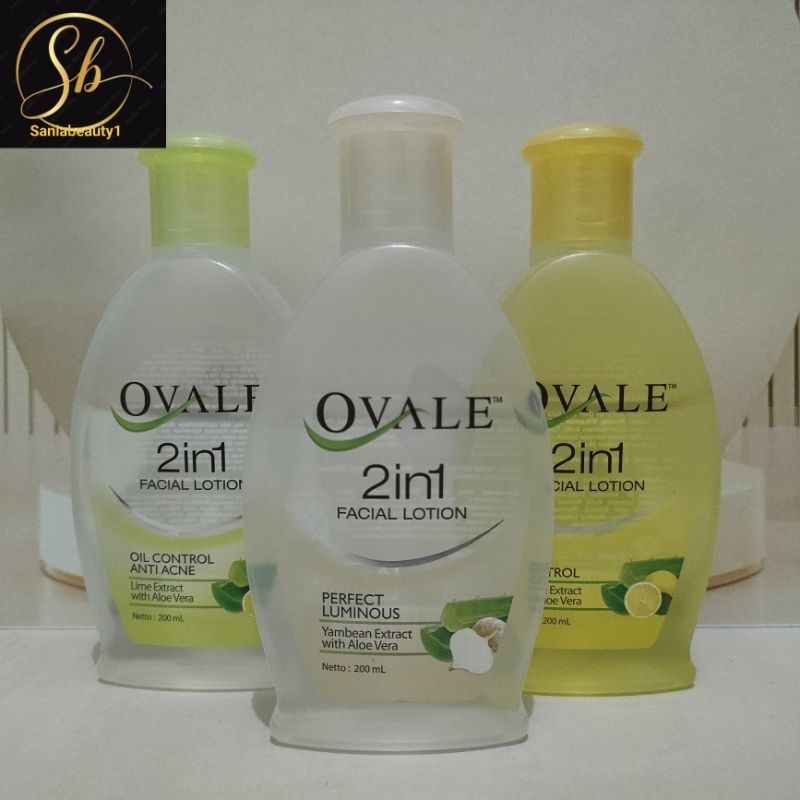 Jual Ovale 2in1 Facial Lotion 200ml | Shopee Indonesia