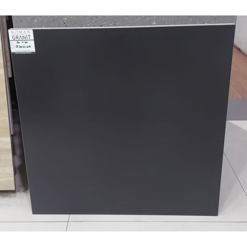 Jual Roman Granit GT602216R Alaska Night /Granit Hitam Polos Matt 60x60 ...