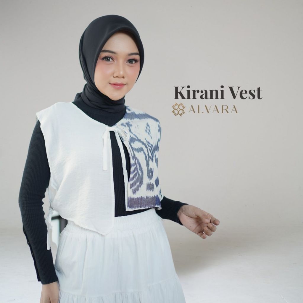Jual ALVARA Outer Vest Kirani Wanita Kekinian Rompi Baju Kondangan ...