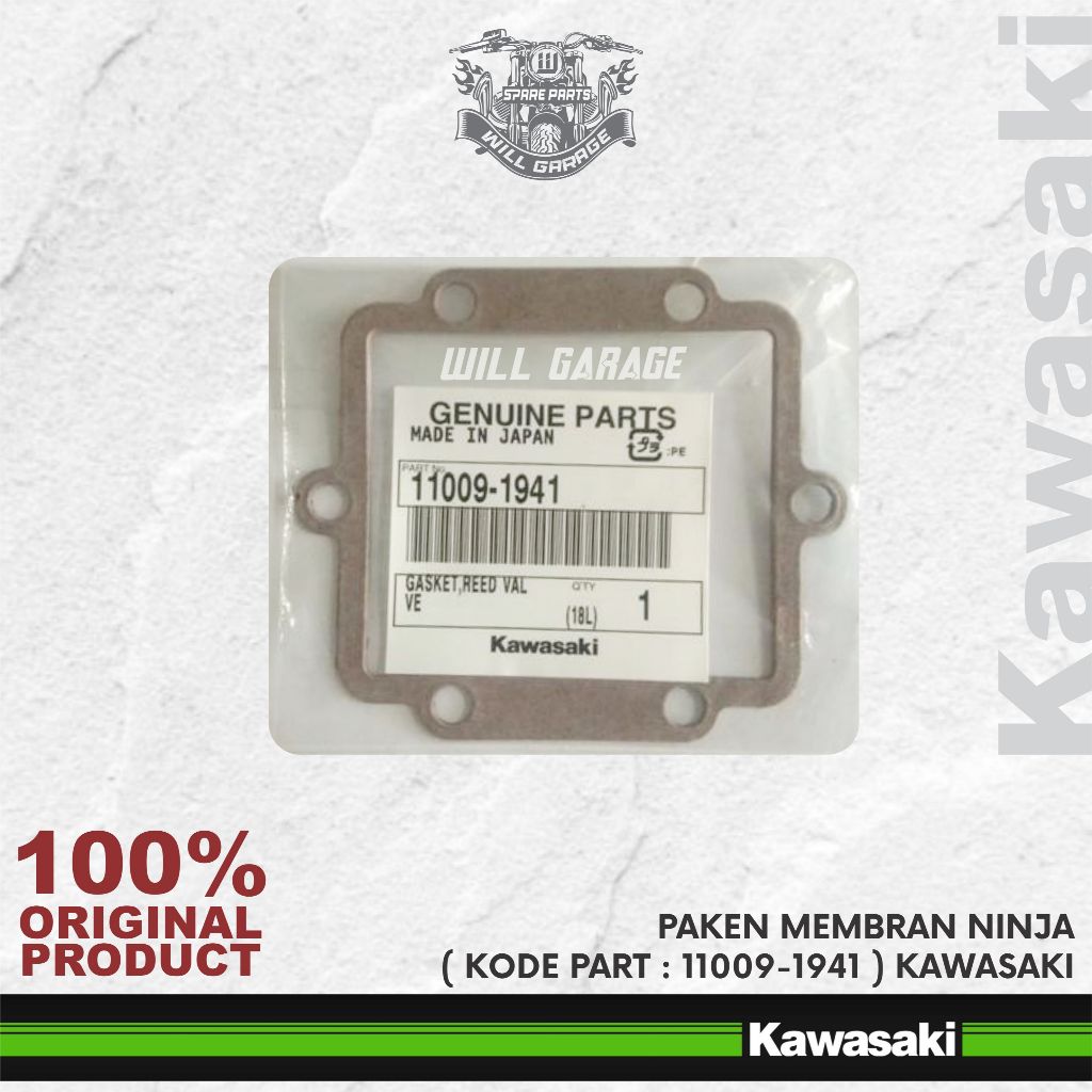 Jual PAKEN MEMBRAN NINJA ( KODE PART : 11009-1941 ) KAWASAKI | Shopee ...