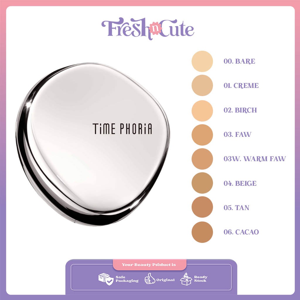 Jual TIME PHORIA - Timephoria Timeless Lumina Matte Perfection Cushion 11g | Shopee Indonesia