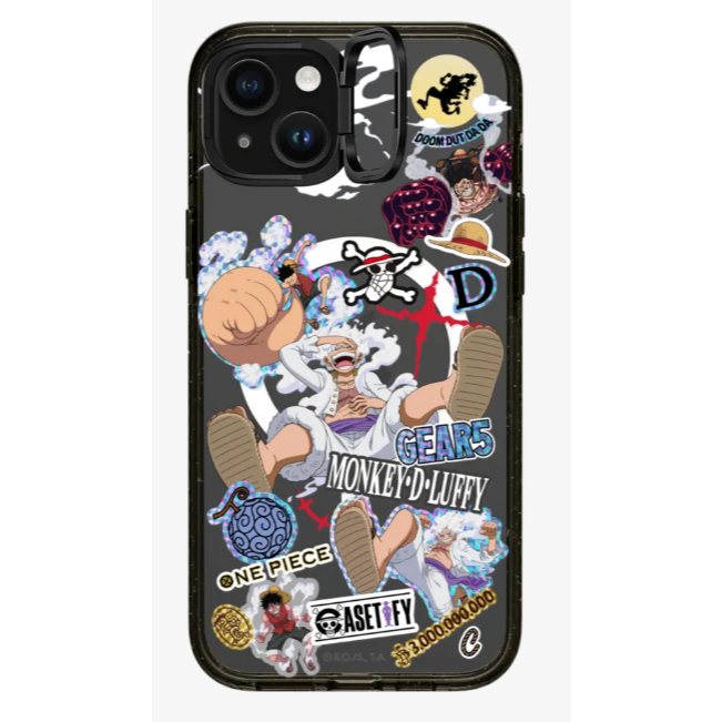 Jual CASETiFY x One Piece luffy Gears Evolution Black iPhone 15 Plus | Shopee Indonesia