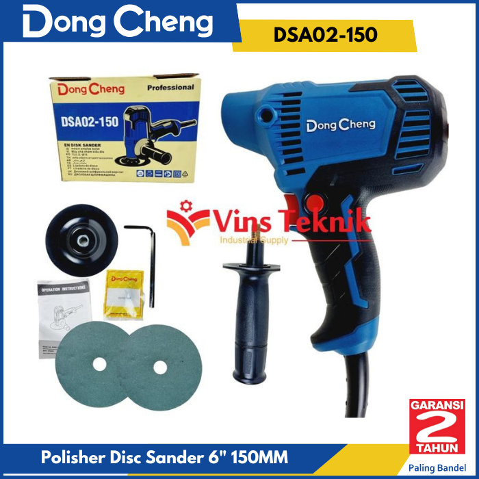 Jual Mesin Poles 6" Disc Sander 150MM DSA 02-150 Dongcheng DSA02-150 ...