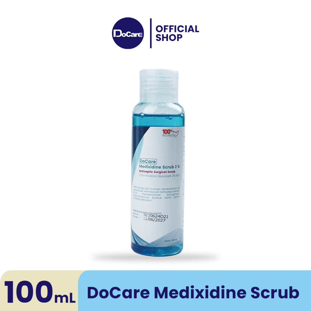 Jual DoCare Medixidine Antiseptic Surgical Scrub 2% / Sabun Mandi ...