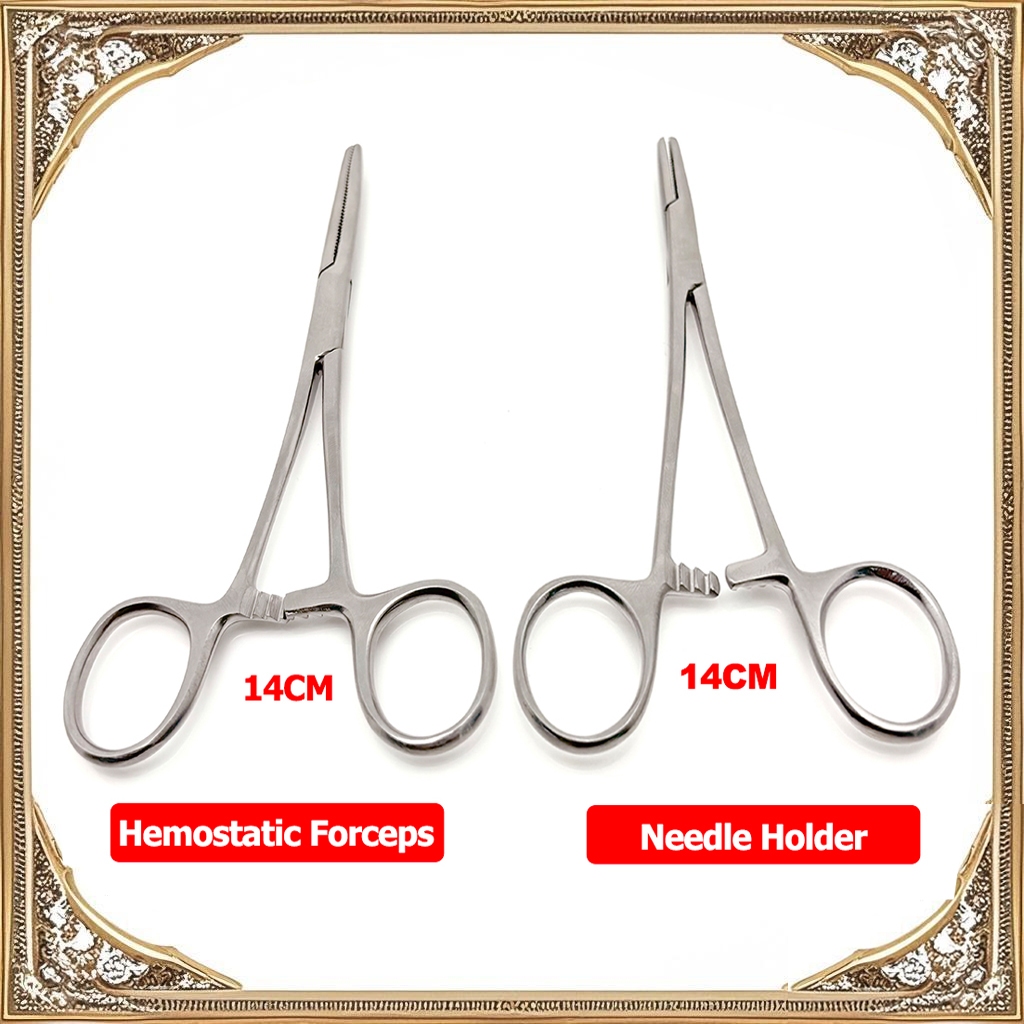 Jual Dental Needle Holder / Nald Voeder / Hemostatic Forceps / Klem ...