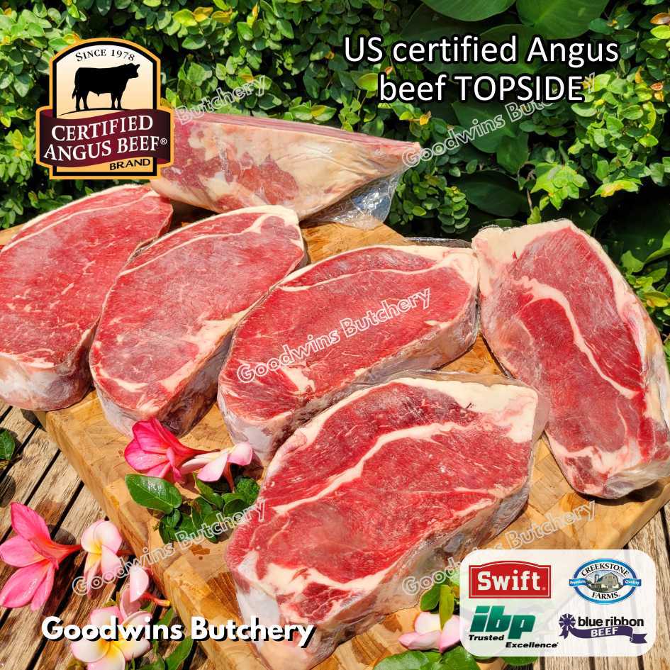 Jual Beef TOPSIDE PORTIONED CUTS 4cm frozen for rendang curry dendeng ...