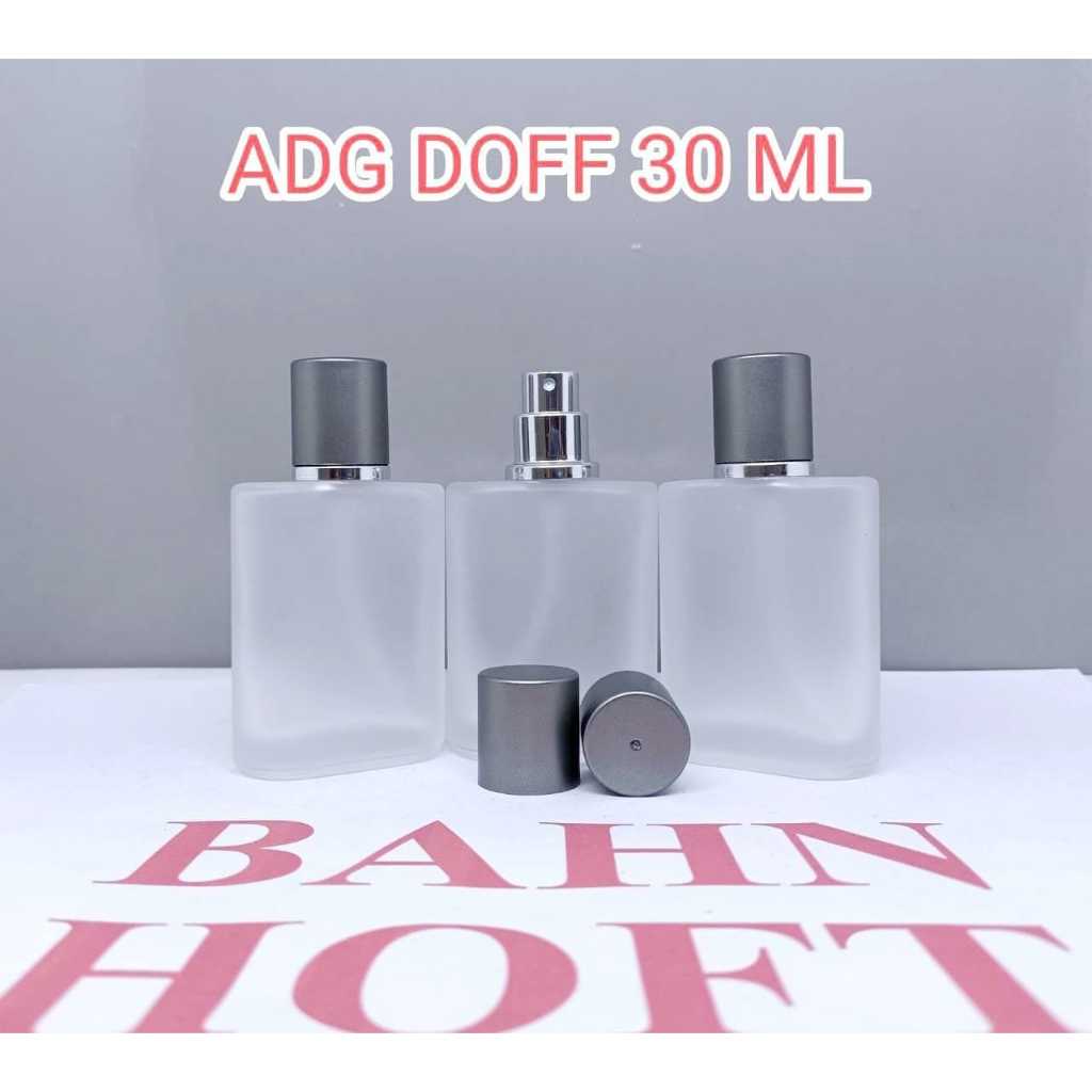 Jual ( 1 LUSIN ) BOTOL ADG 30ML. BOTOL PARFUM MODEL DOFF UKURAN 30ML ...