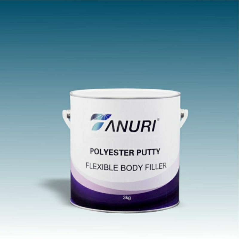 Jual TANURI Dempul Polyester Body 3kg | Shopee Indonesia