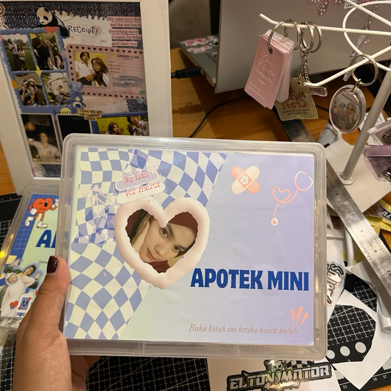 Jual apotek mini sudah sekalian box dan desain | Shopee Indonesia