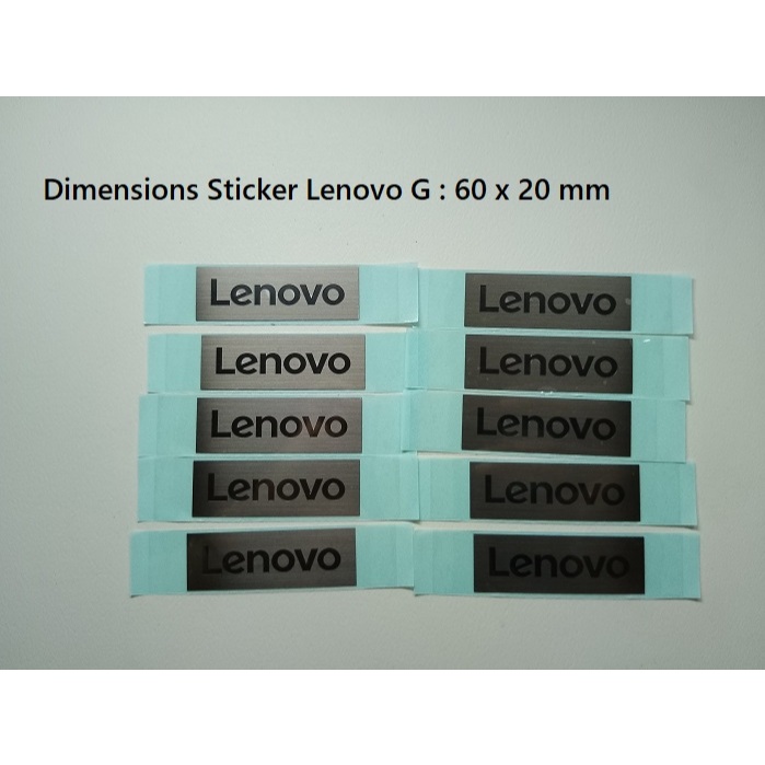 Jual Sticker Logo Laptop Keyboard Notebook Lenovo Series Original ...