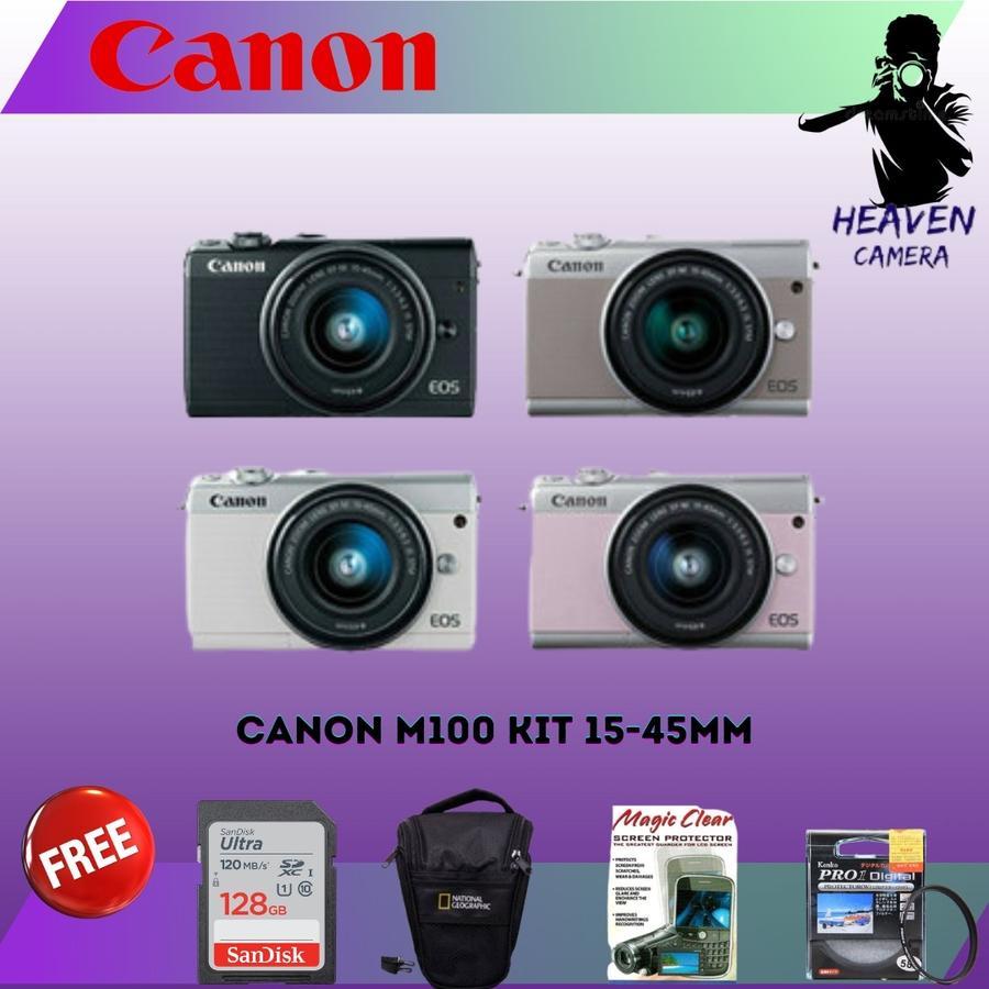Jual CANON EOS M100 KIT 15-45MM / CANON M100 KIT 15-45MM / CANON M100 ...