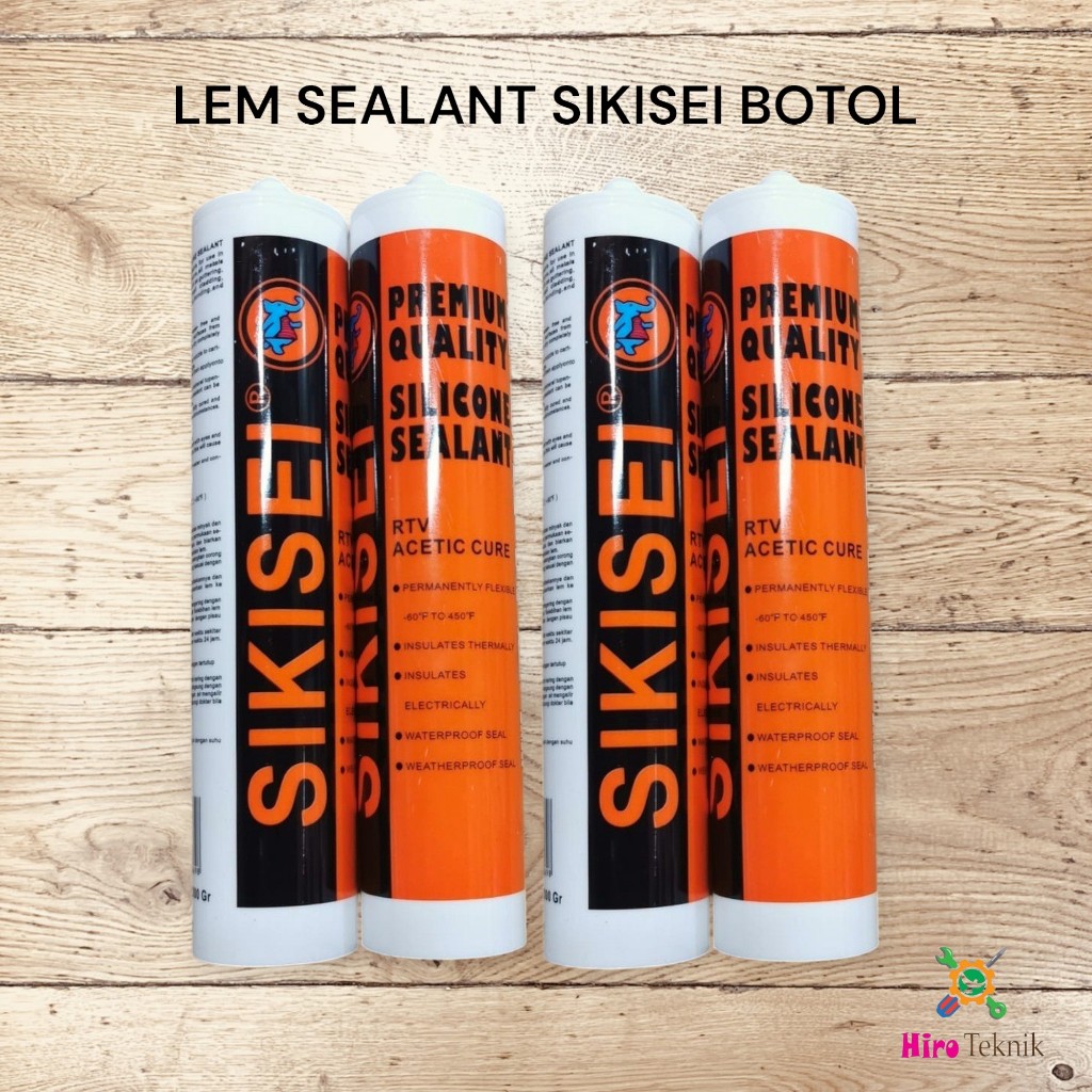 Jual LEM SIKISEI 300 ML/LEM SEALANT SIKISEI/LEM SIKISEI WHITE/LEM ...