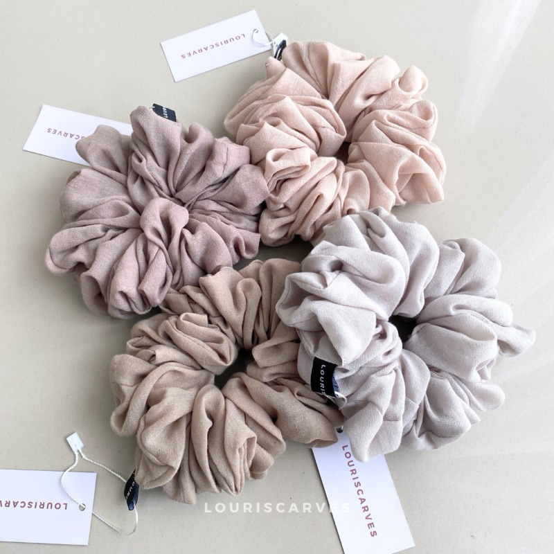 Jual Louriscarves - Scrunchie Hijab Premium / Ikat Rambut Cepol Anti ...